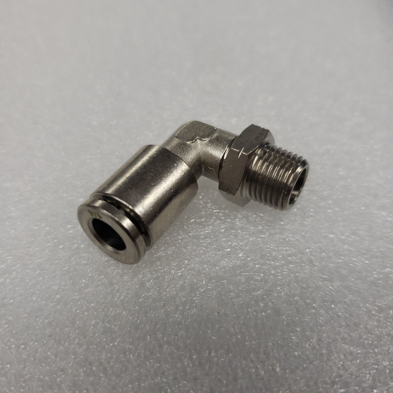 PCL-1/8"-1/4" 90° Elbow Push Lock Fittings PN: 251002